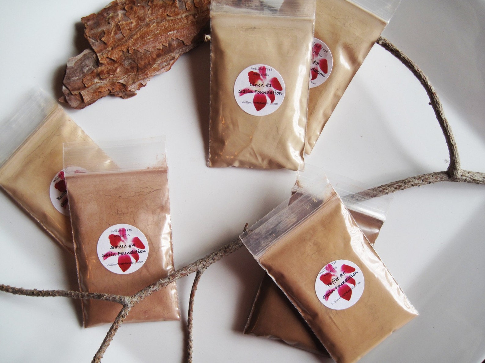 Natural Mineral Makeup Refill for Satin Foundation 30g Jar | Etsy