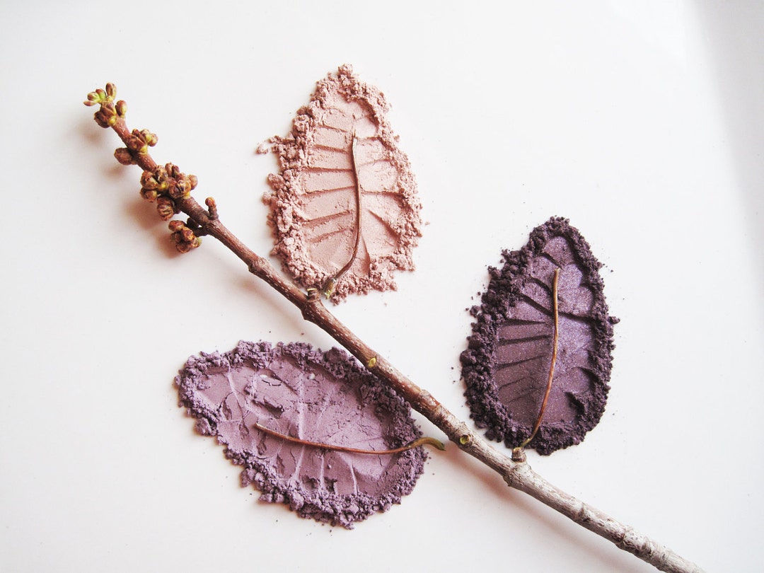 Perfect Plum Kit - Set of 3 Pure and Natural Eye Shadows - Etsy