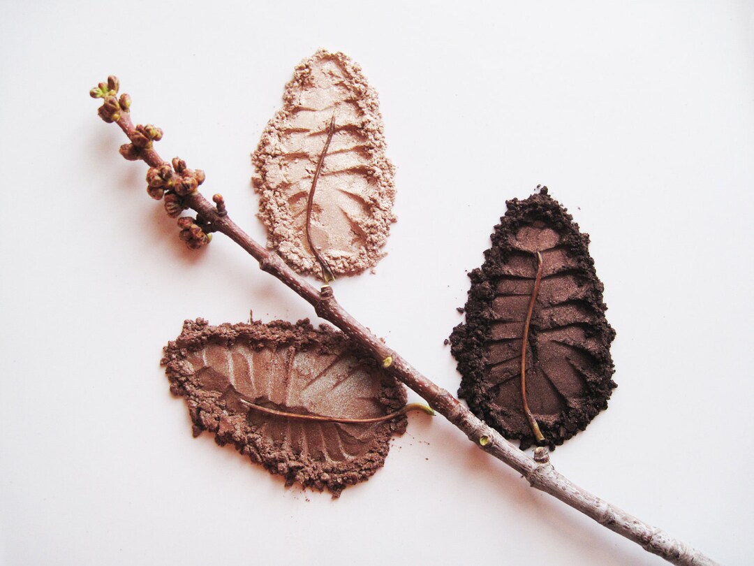 Brown Essentials Kit - Set of 3 Pure and Natural Eye Shadows - Etsy