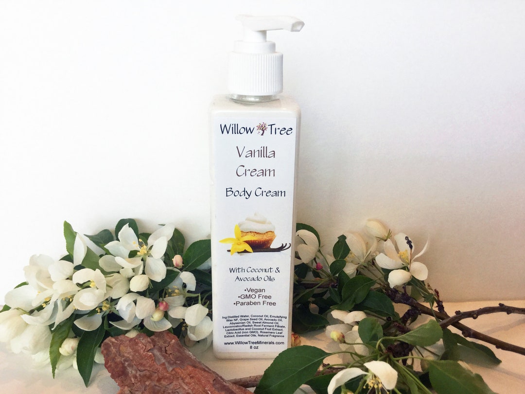 Vanilla Cream - Natural Body Lotion - Etsy