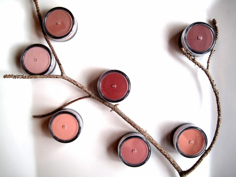 Cherry Mist - Pure and Natural Mineral Blush - Etsy