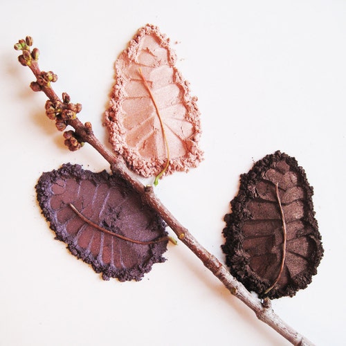 Perfect Plum Kit Set of 3 Pure and Natural Eye Shadows - Etsy