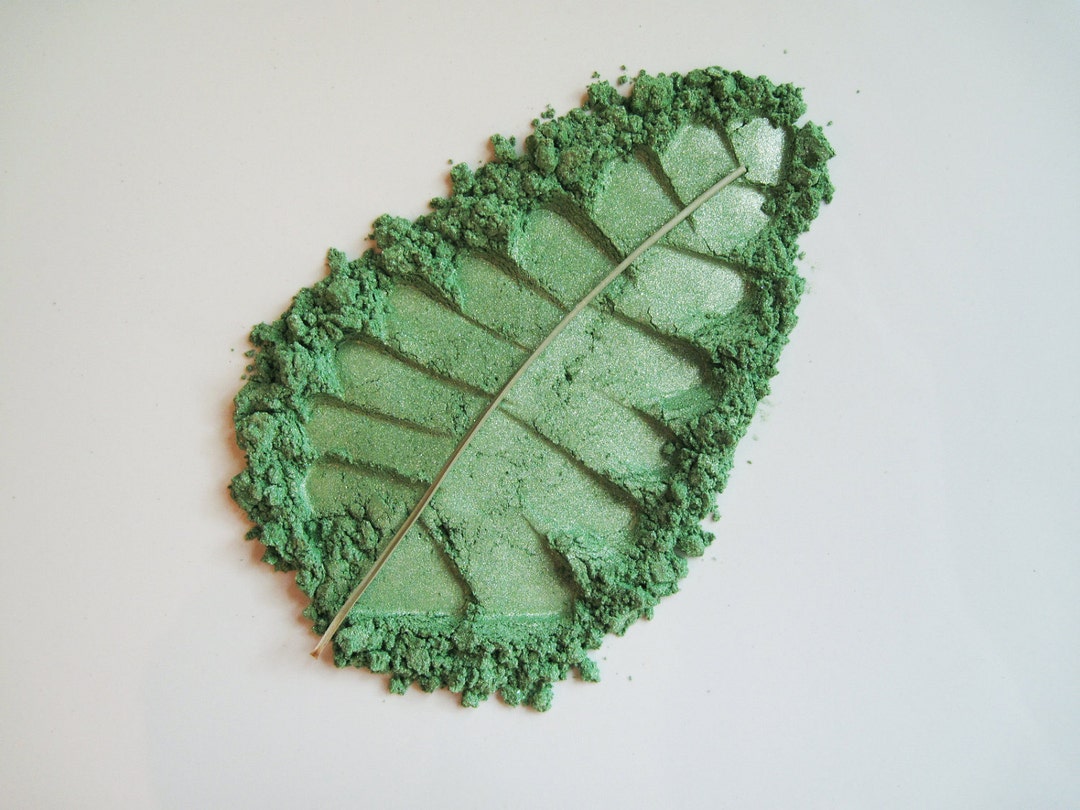 Lavish Lime - Pure and Natural Mineral Eye Shadow - Etsy
