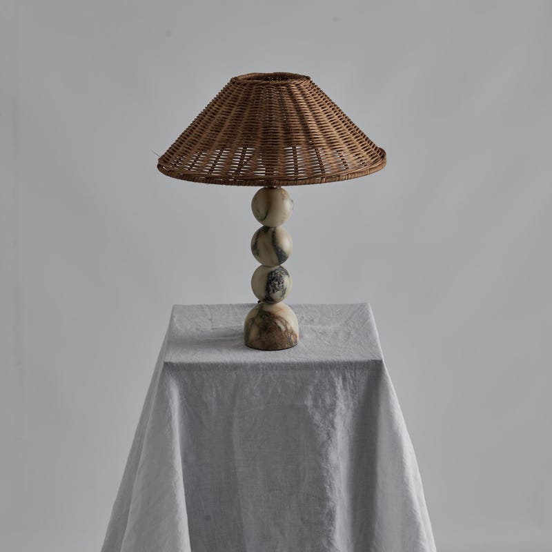 Rattan Desk Table Lamps - Etsy