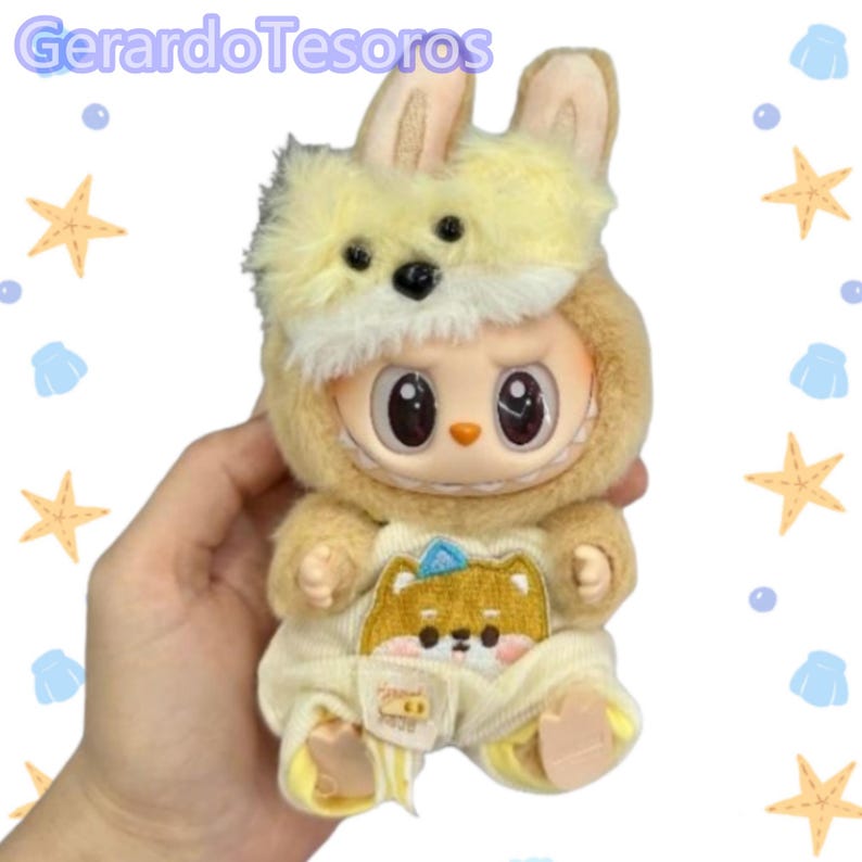 Labubu Snow White Costume, Handmade Labubu Outfit, Cute Labubu Clothes ...