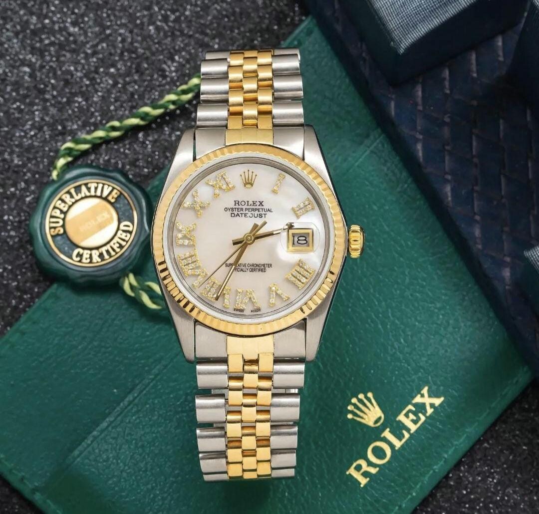 Rolex Watch With Original Box Paper Authenticity Certificate Rolex 36MM ...