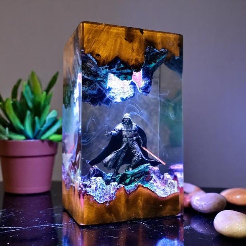 Resin Lamp - Etsy