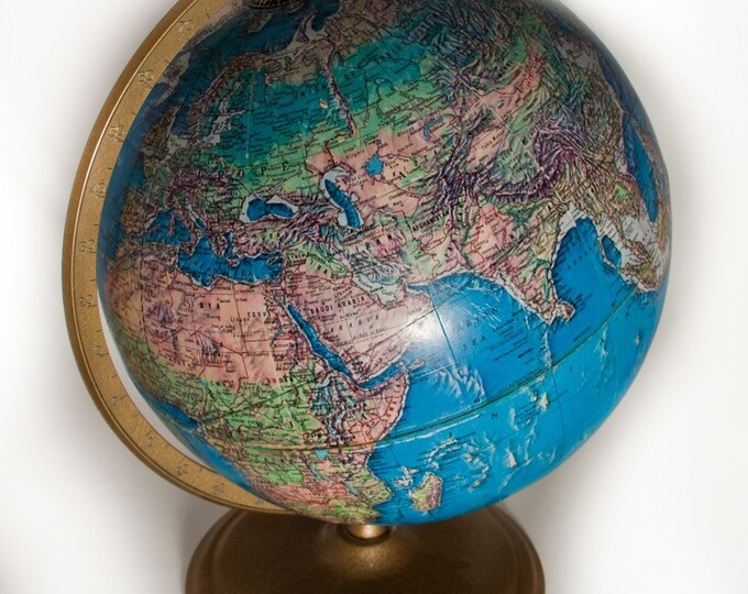 Vintage World Globe - Etsy