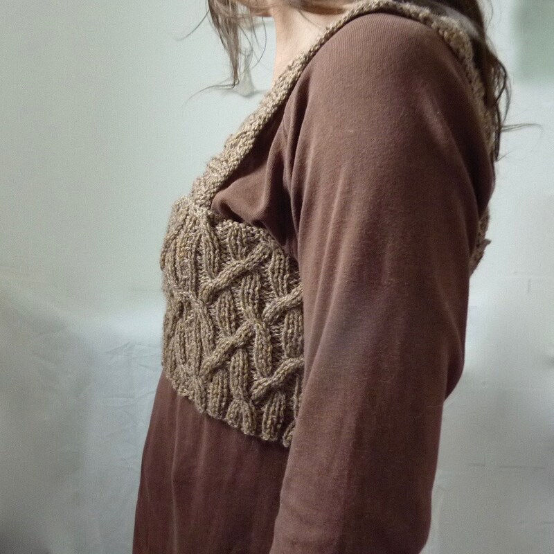 Knitted Corset - Etsy