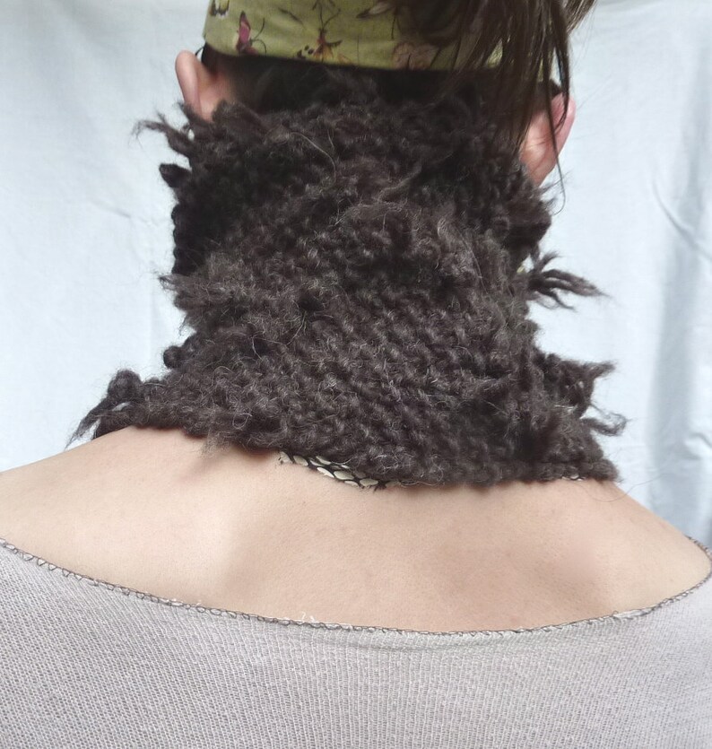Knotted Bark Neck Cuff Knitting PATTERN Easy Quick Knit | Etsy