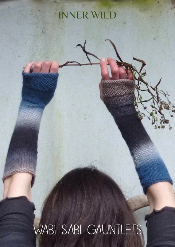 Original Outlander Wabi Sabi Gauntlets Knitting PATTERN | Etsy