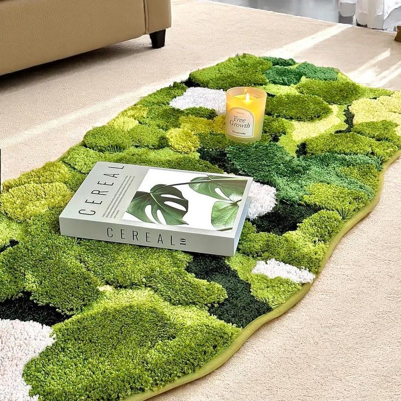 Funky Moss Rug - Etsy UK