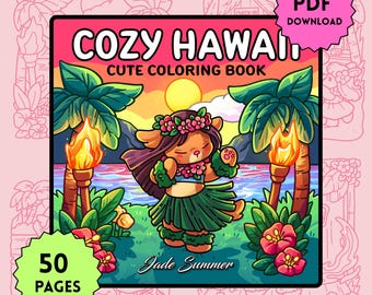 Cozy Eras Coloring Book, Cute and Cozy Digital Coloring Pages, 20 ...