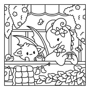 Troll Summer Coloring Book: 20+ Kawaii Designs (PDF Download) - Etsy