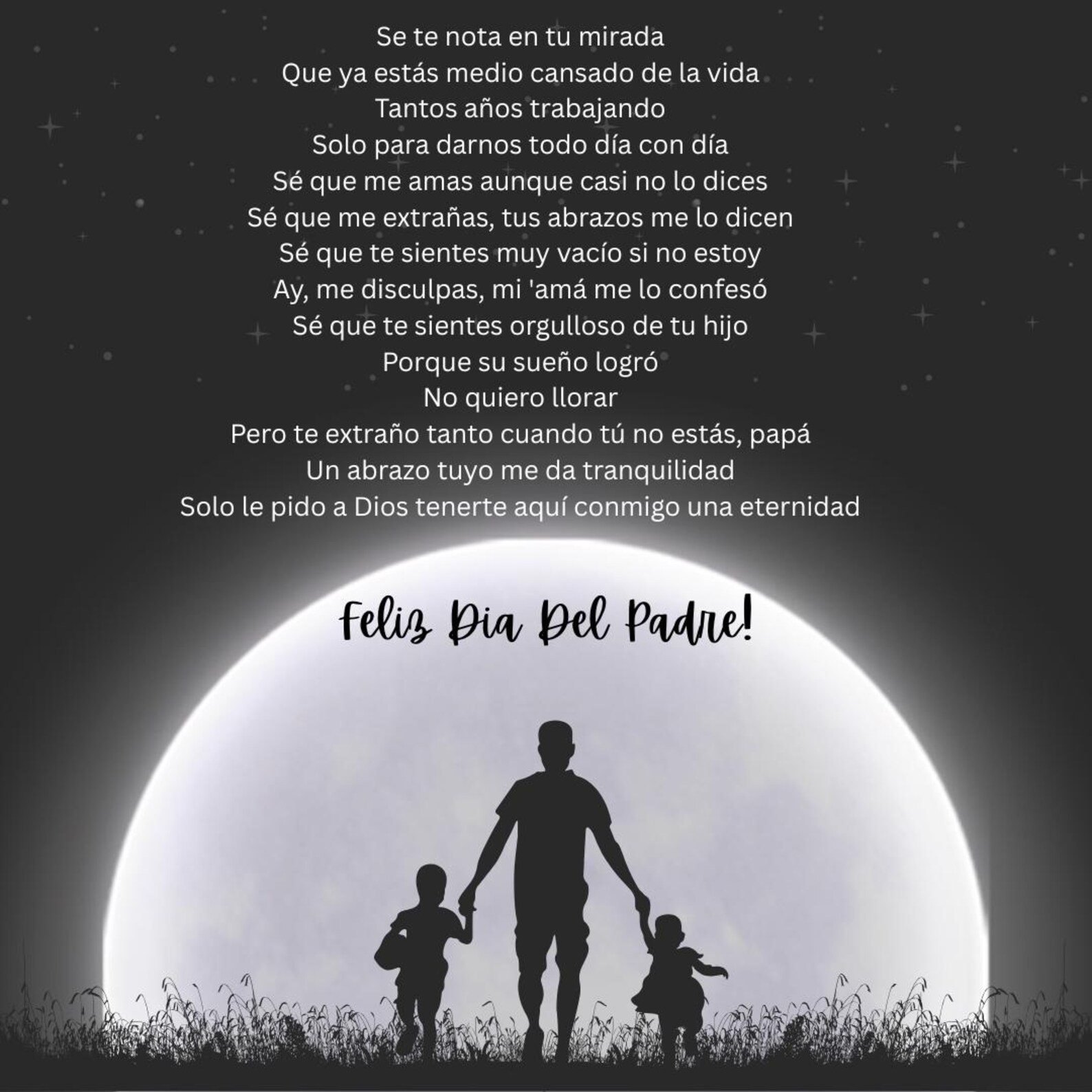 Feliz Dia Del Padre Para Ti Papa Etsy