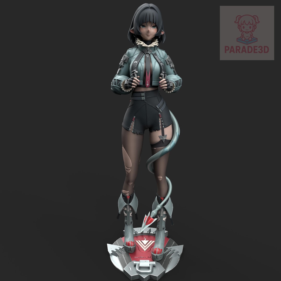 Figura Jane Doe | Honkai: Star Rail | Para Coleccionistas | Alto ...