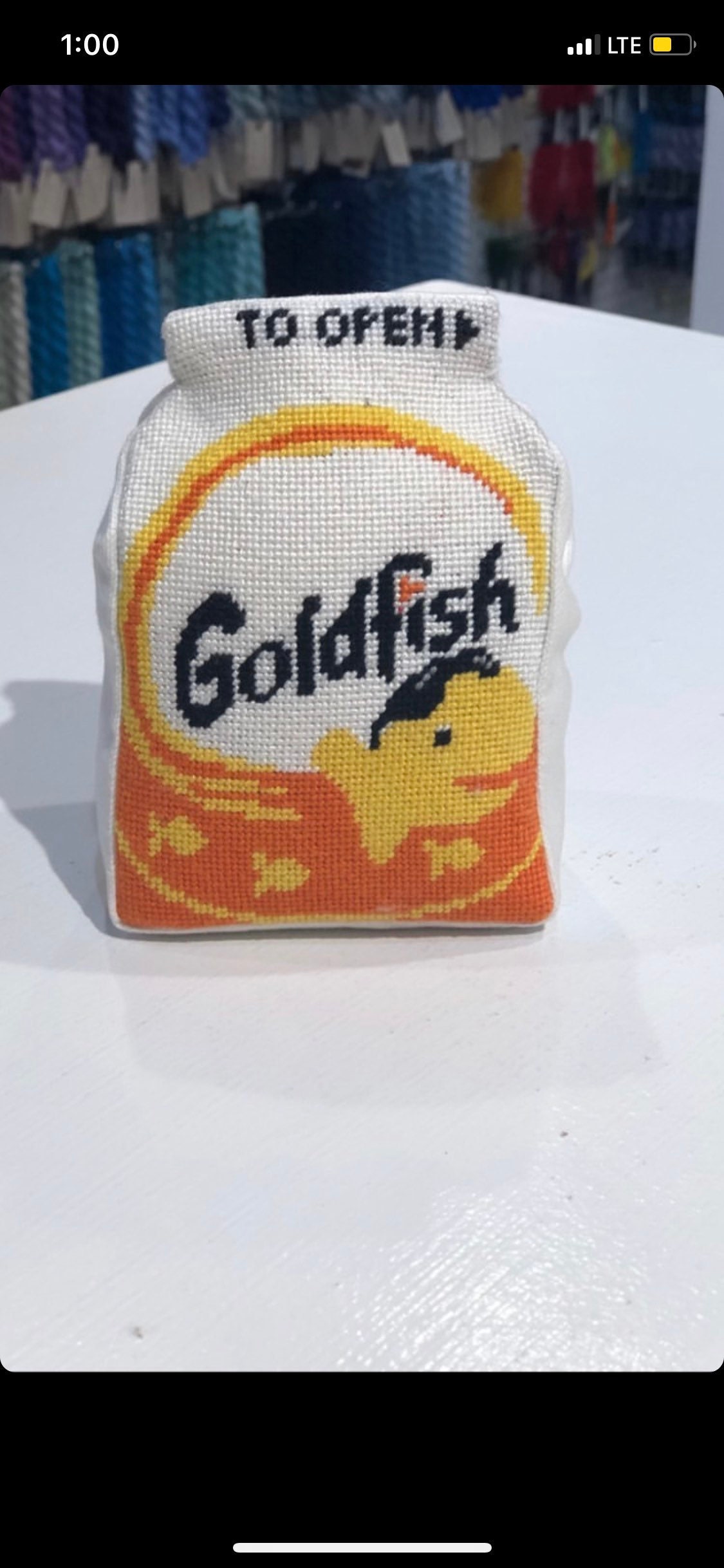 Goldfish carton — Jessica Tongel Designs