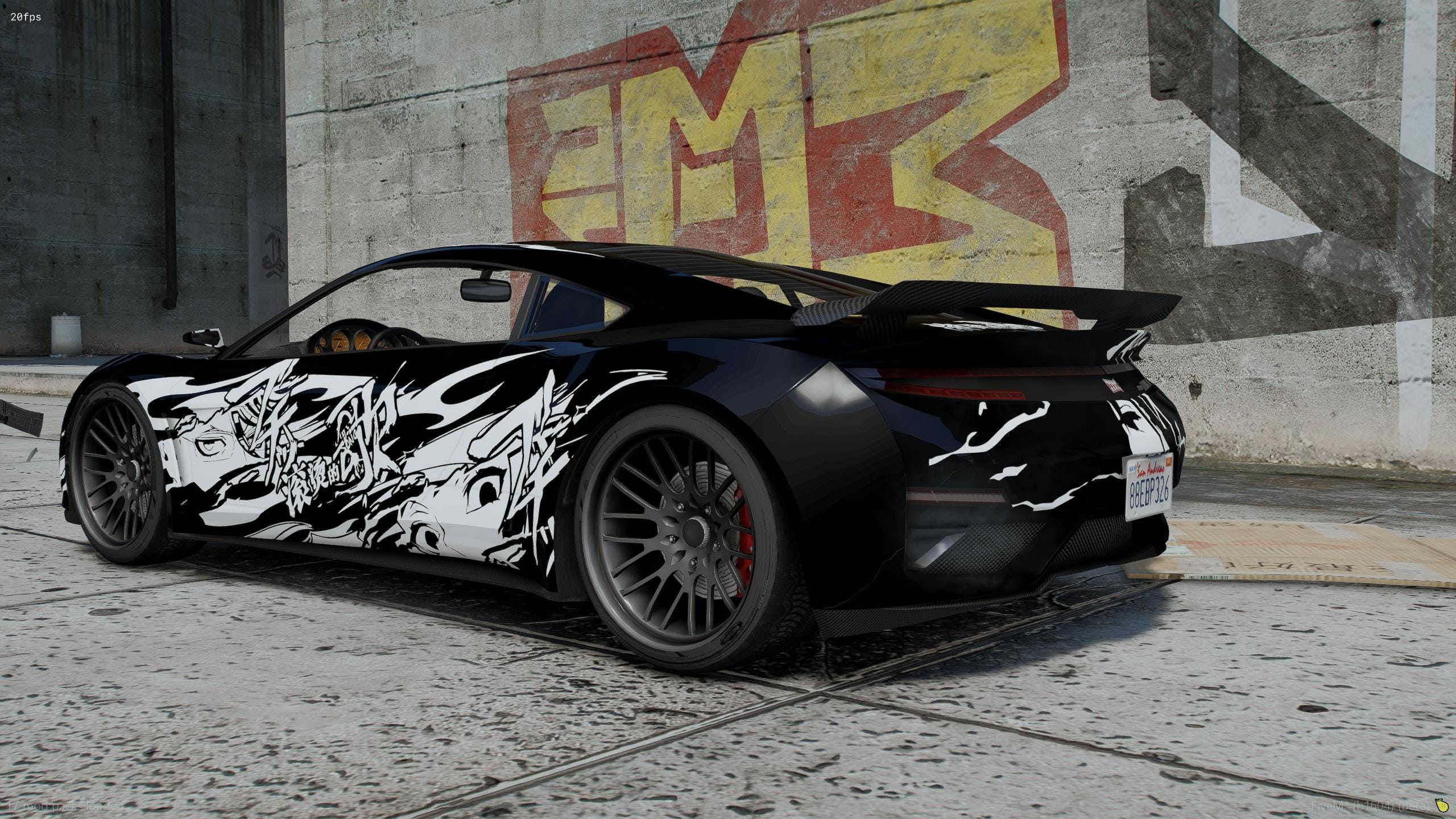 Monochrome Edgy Racing Drift Themed Livery - Etsy