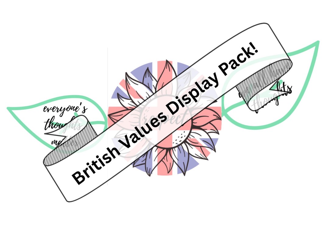 British Values Flower Display - Etsy UK