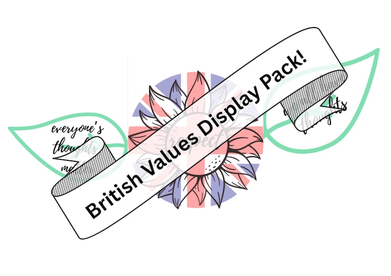 British Values Flower Display - Etsy UK