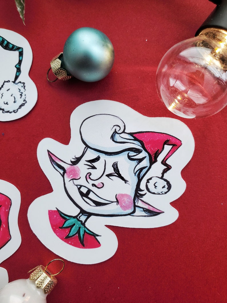 Christmas Elves Pack Christmas Sticker Pack Stickers Elf Sticker ...