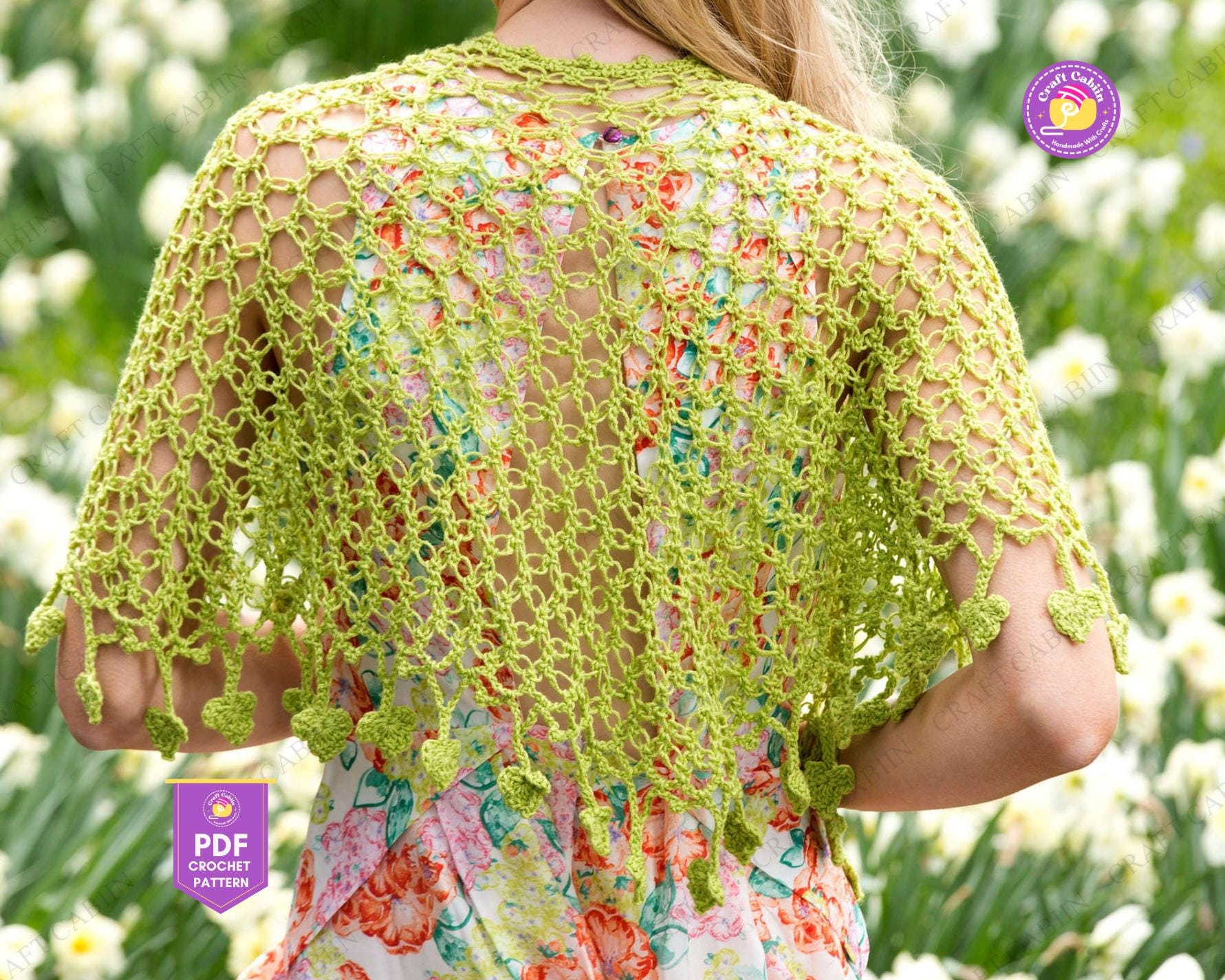 Crochet Moth Shawl Pattern Leaf Cloak Crochet Fairy Wing Shawl Pattern ...