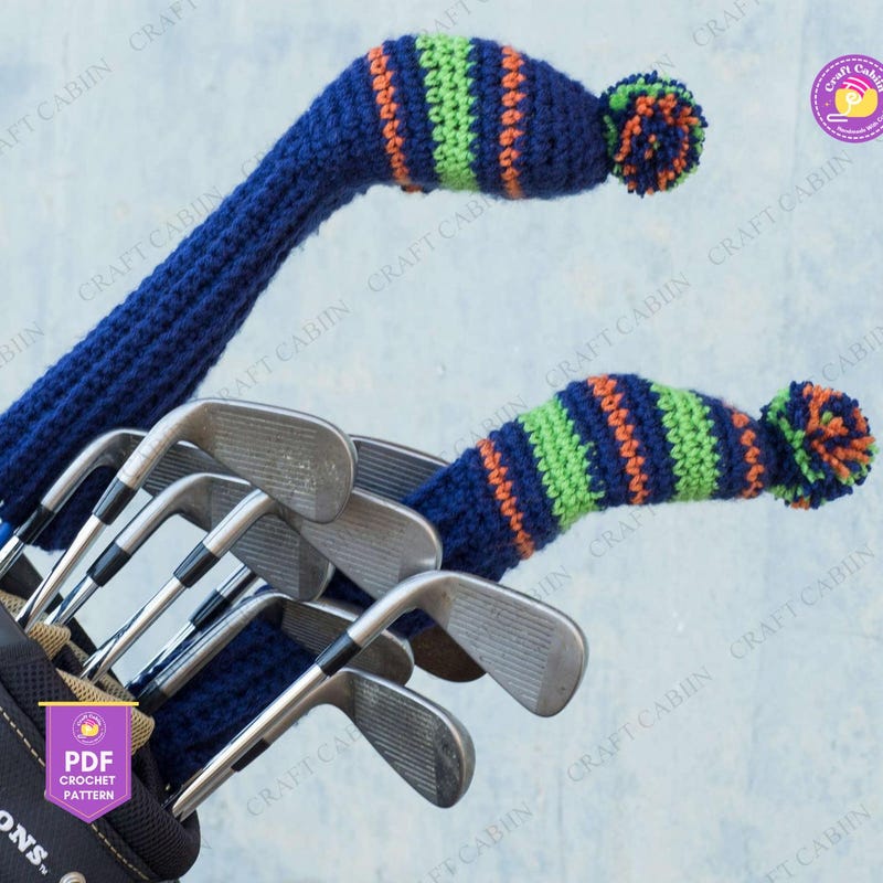 Golf Headcover - Etsy