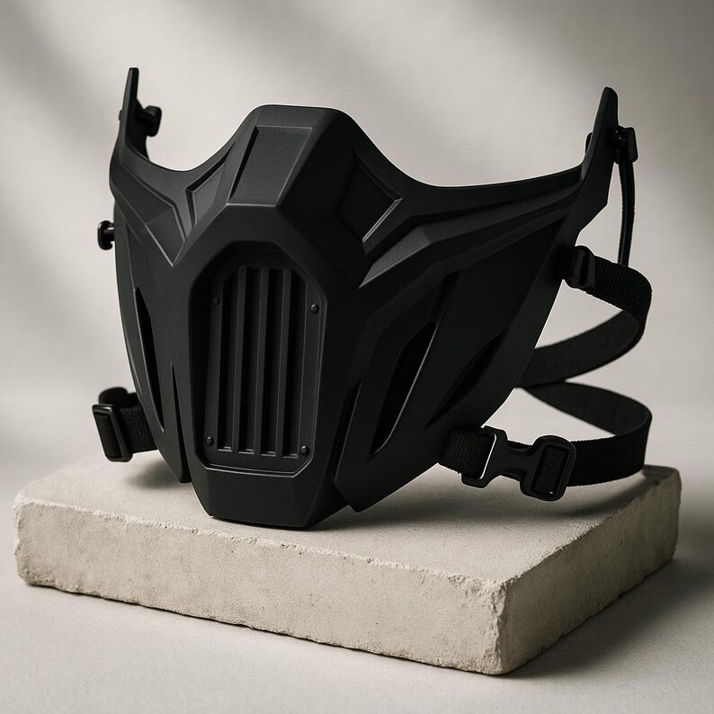 Cyberpunk Tactical Mask – Breathable Rave Cosplay Costume - Etsy