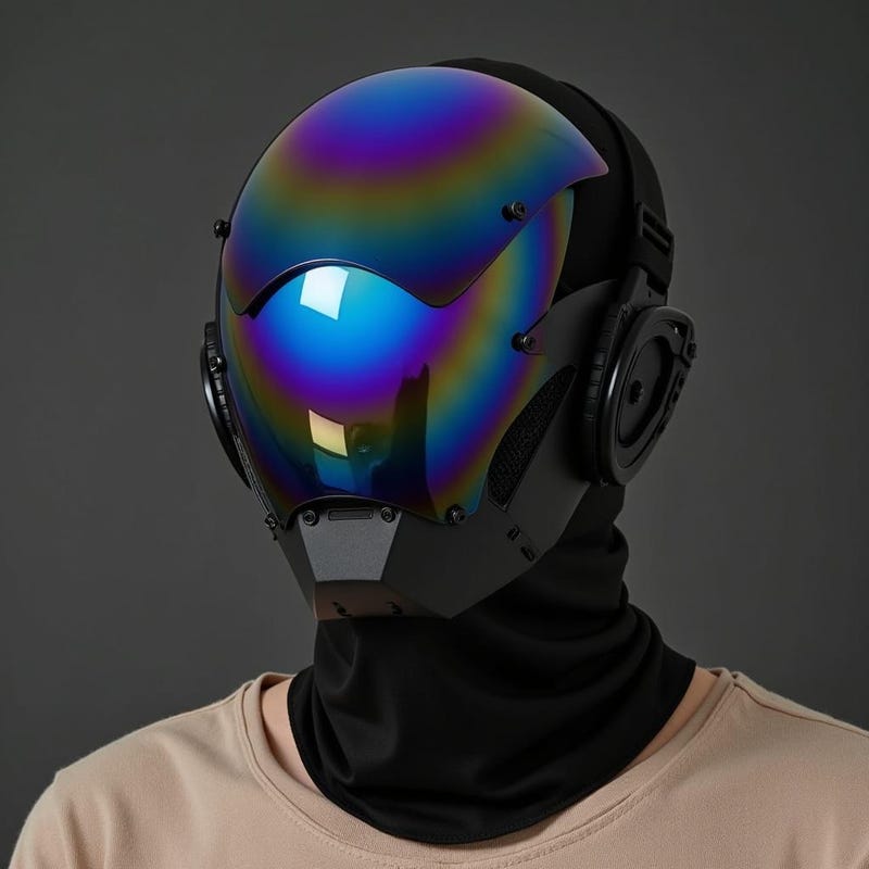 Cyberpunk Helmet - Etsy