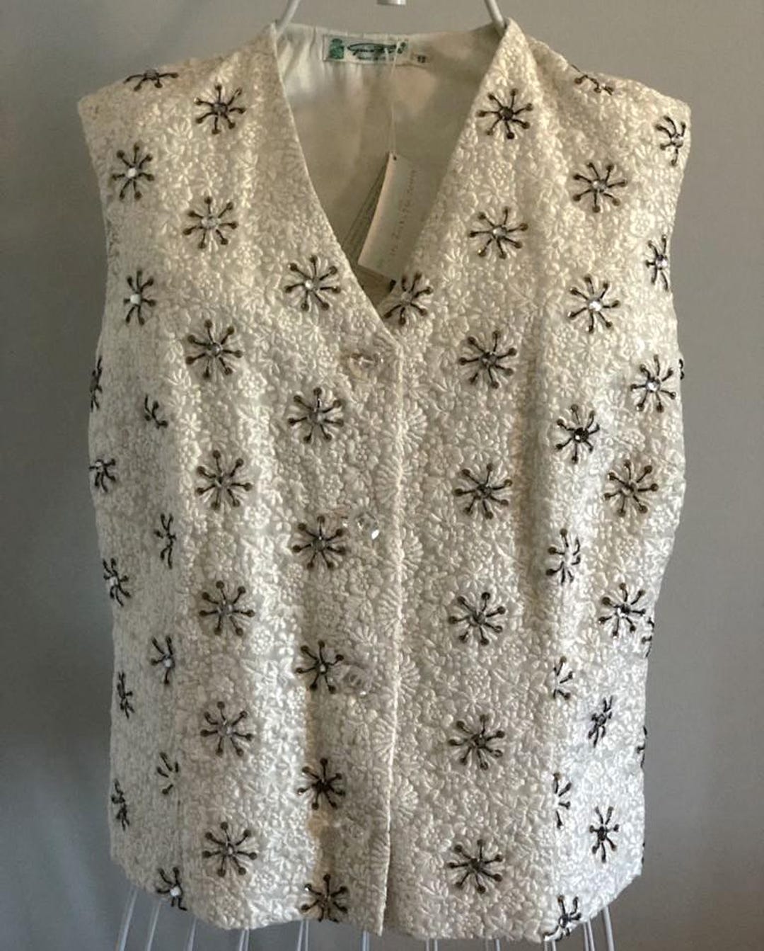 Rare Vintage 60s to 70s Vest - NWT - Etsy