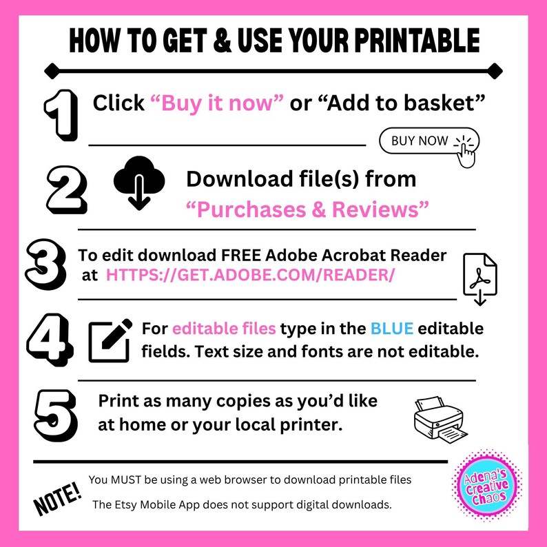 Summer Screen Time Checklist for Kids: Printable Reward Chart (digital ...