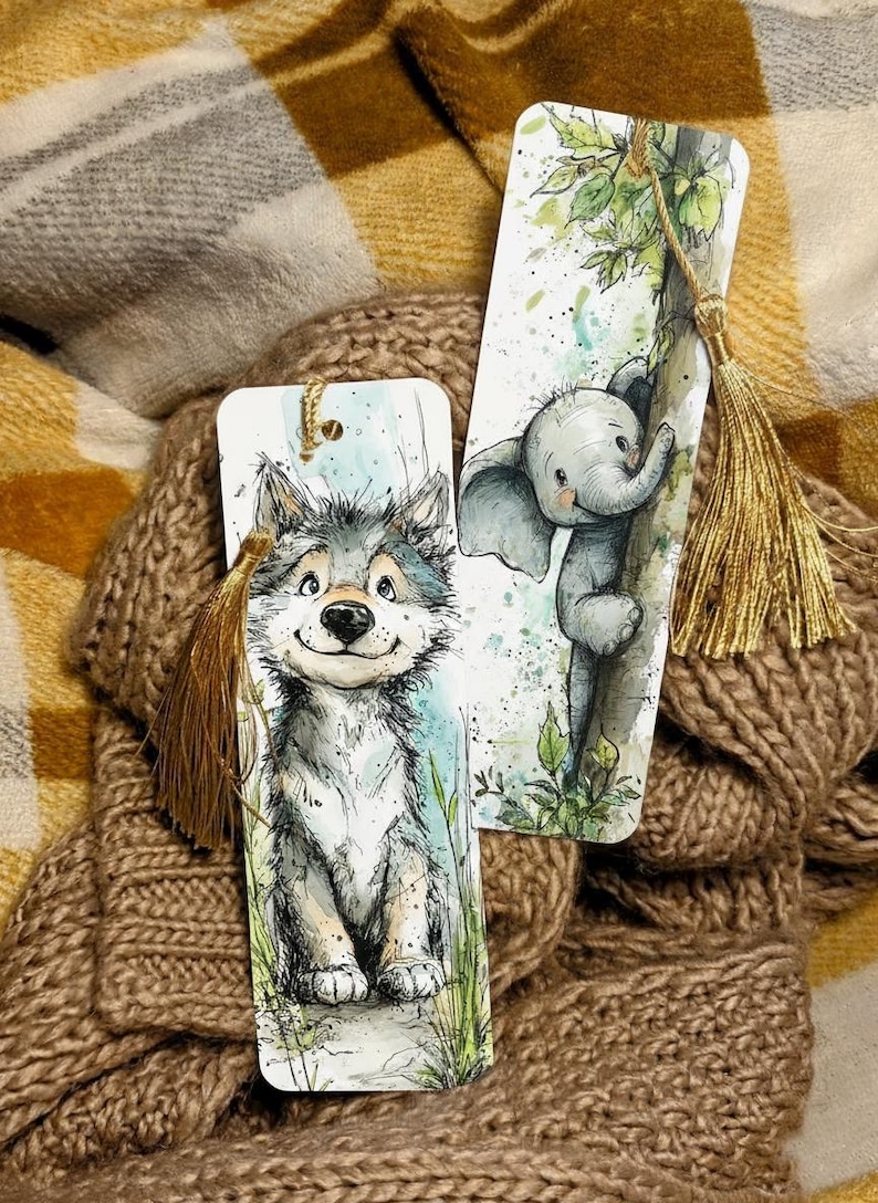 Whimsical Printable Bookmarks for Kids, Nursery & Playroom Kidcore ...