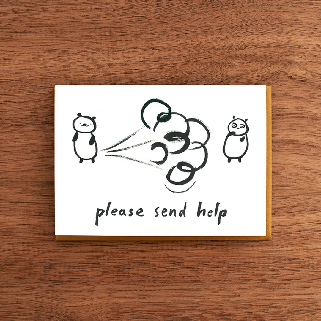 Fart Card Funny Fart Greeting Card Humorous Card Letterpress Card - Etsy