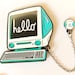 Apple Imac - Pick Your Color - Enamel Pin With Mouse on Chain - Etsy