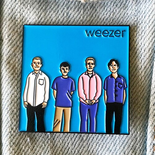 Green Album Enamel Pin - Etsy