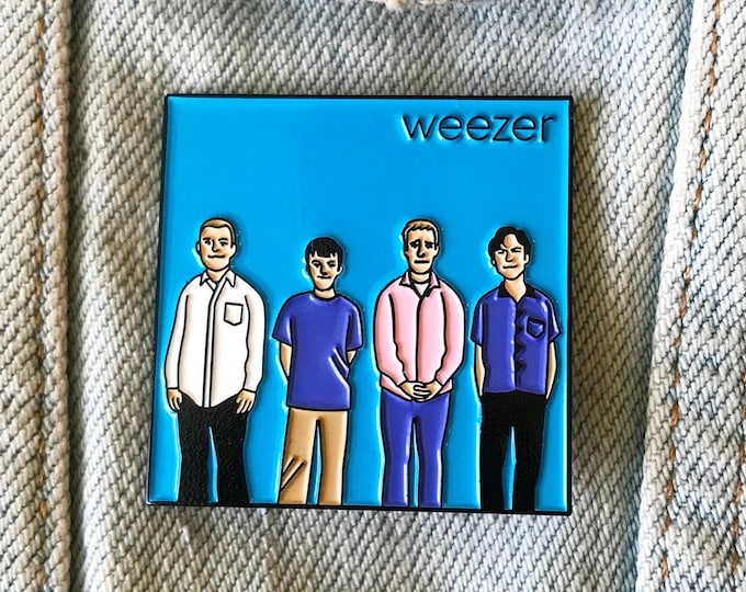 Blue Album Enamel Pin - Etsy