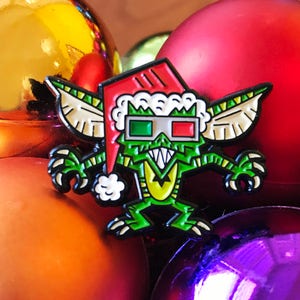 Christmas Gremlins Enamel Pin - Etsy