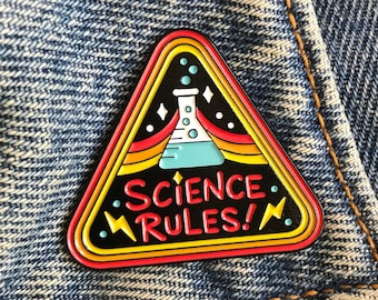 Lab Experiments Book Enamel Pin / Burn Book / Science Pin / - Etsy