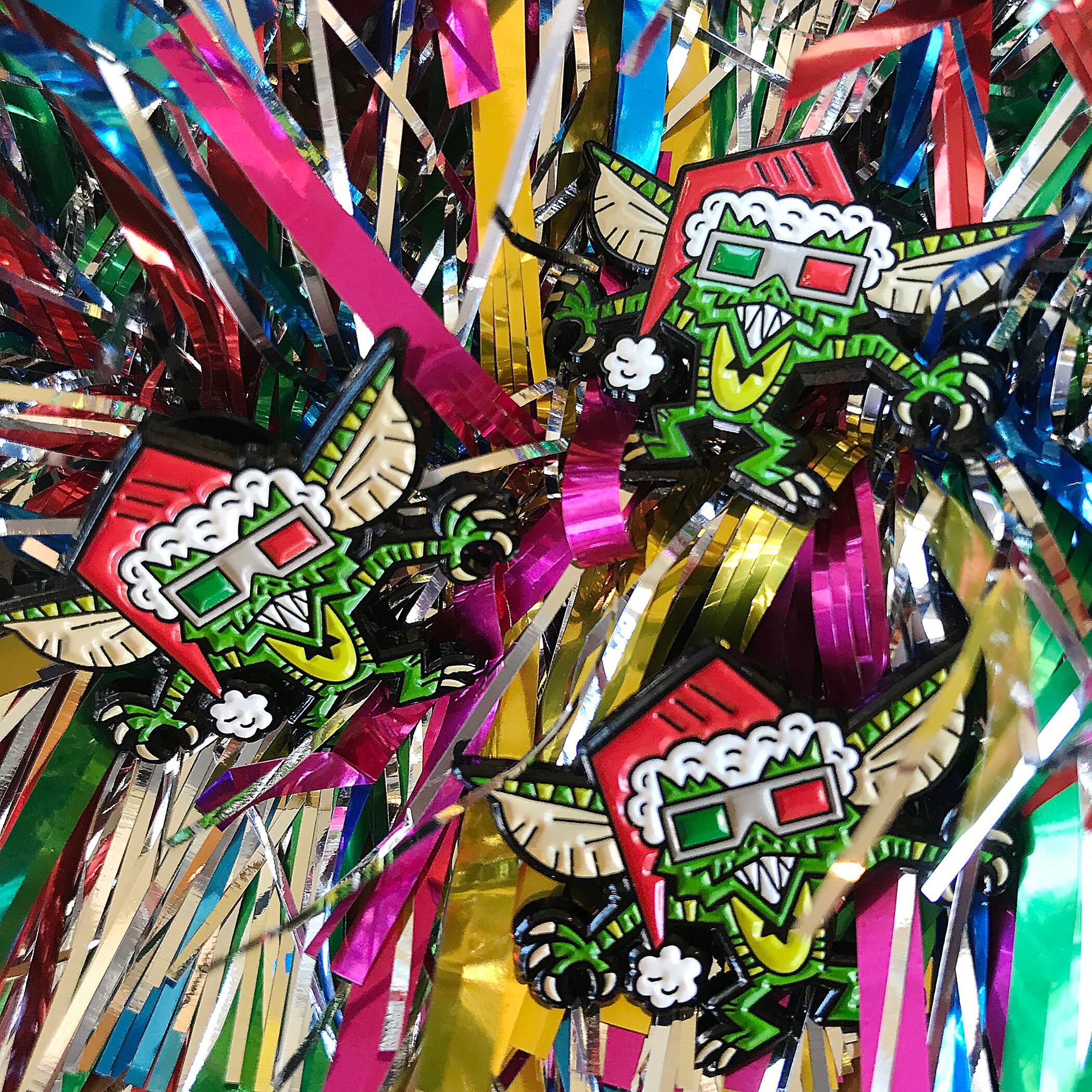 Christmas Gremlins Enamel Pin | Etsy