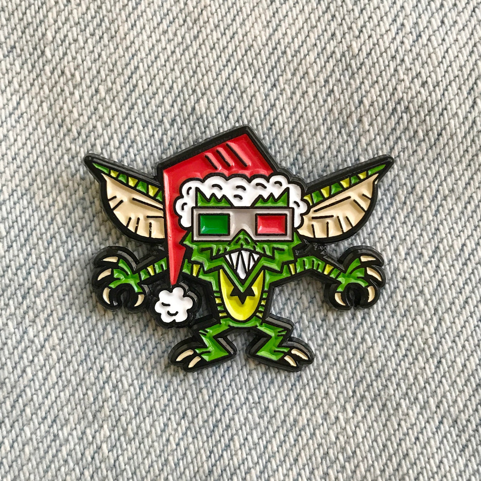Christmas Gremlins Enamel Pin - Etsy
