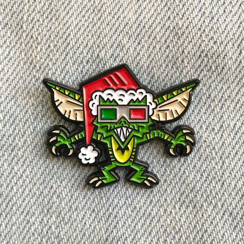 Christmas Gremlins Enamel Pin - Etsy