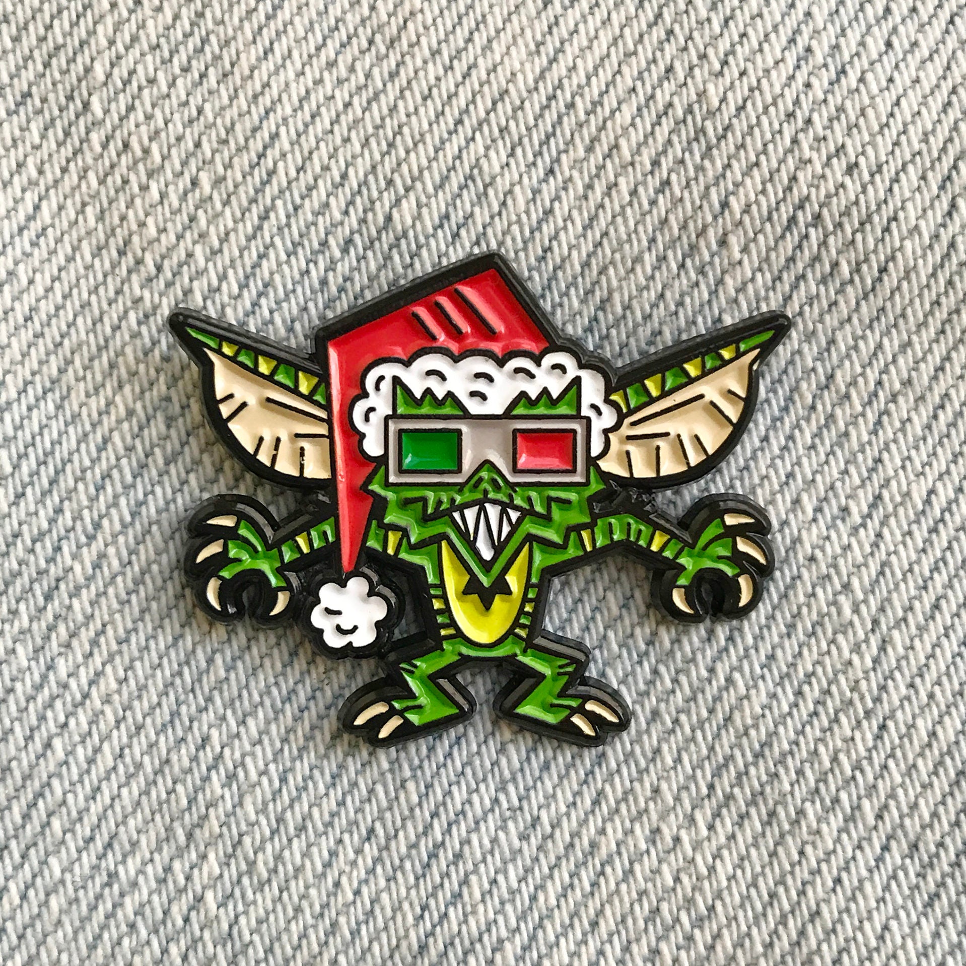 Christmas Gremlins Enamel Pin | Etsy