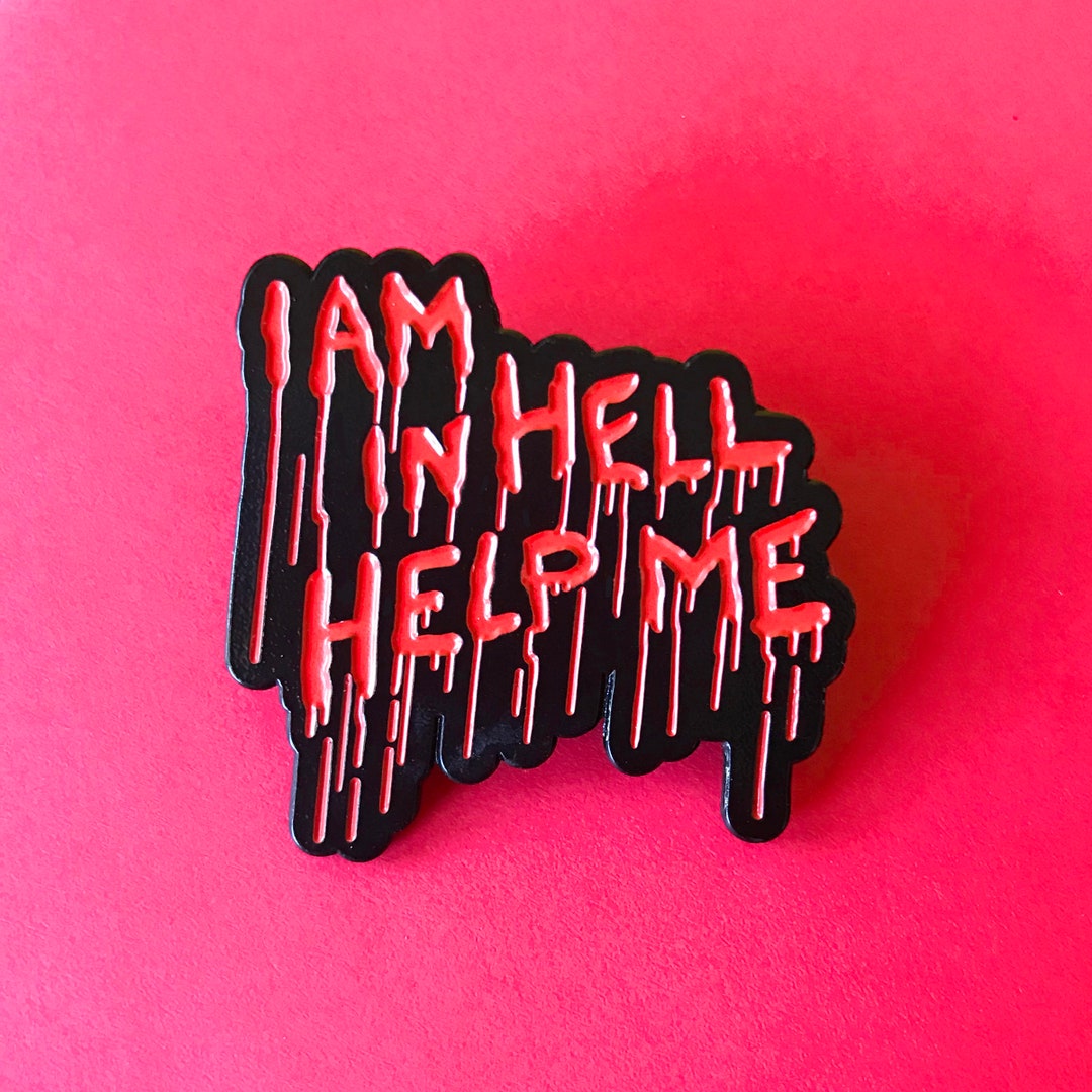 Hellraiser I'm in Hell Enamel Pin From Clive Barker Horror Movie - Etsy ...