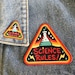 Science Rules Iron on Patch - Etsy
