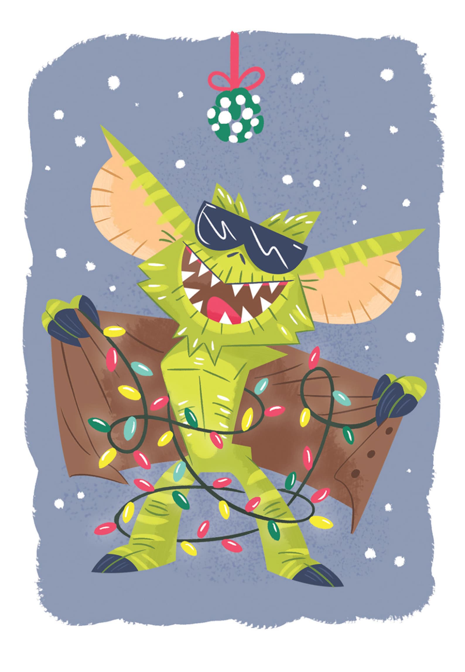 Gremlins Holiday Greeting Card (individual) - Etsy