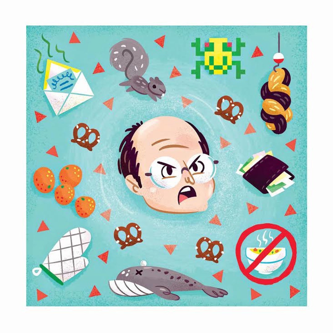 Seinfeld: the Costanza Square Art Print - Etsy
