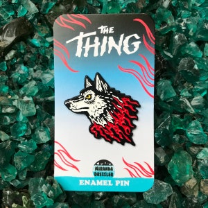 The Thing Enamel Pin - Dog Thing From John Carpenter Horror Movie - Etsy