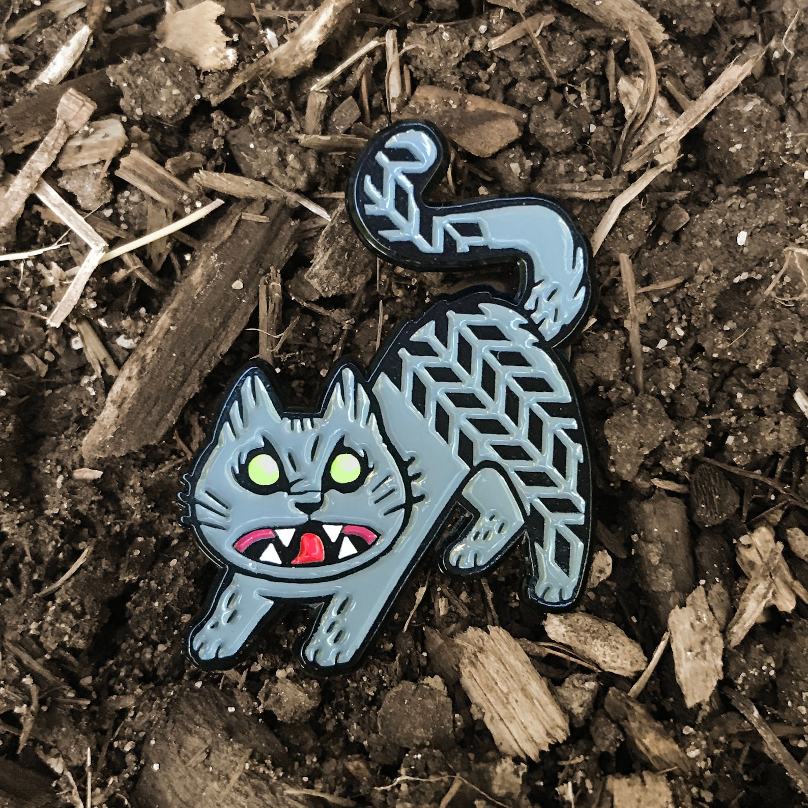 Pet Sematary Church the Cat Pin - Etsy Canada