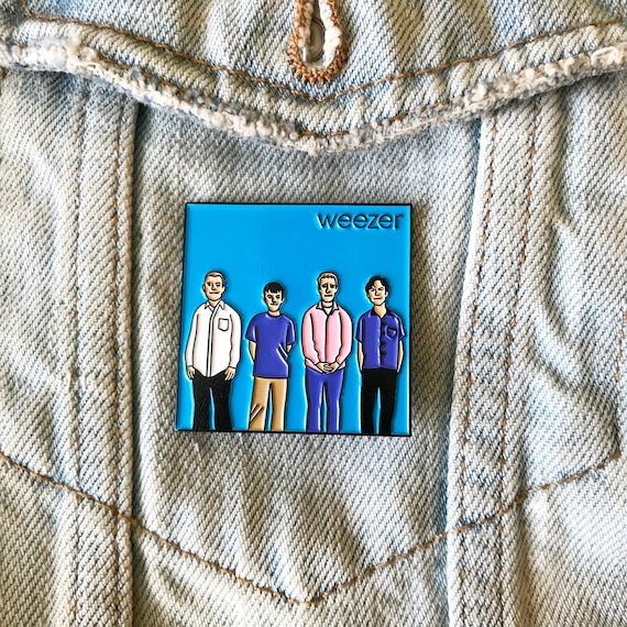 Blue Album Enamel Pin - Etsy