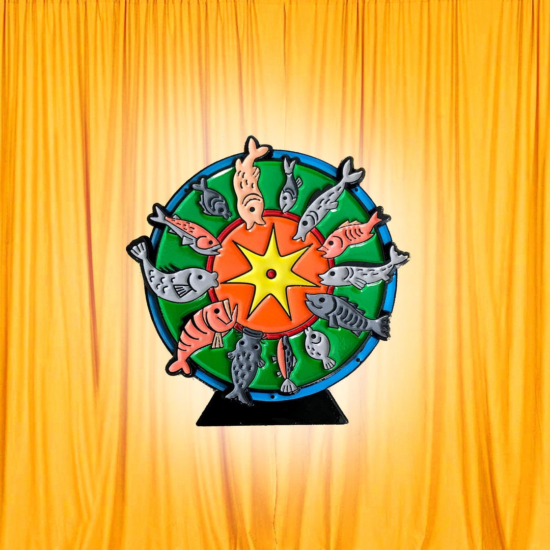 Weird Al Wheel of Fish Spinning Pin - Etsy